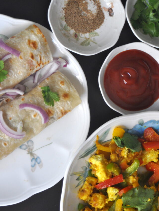 paneer wrap | Culinary Shades