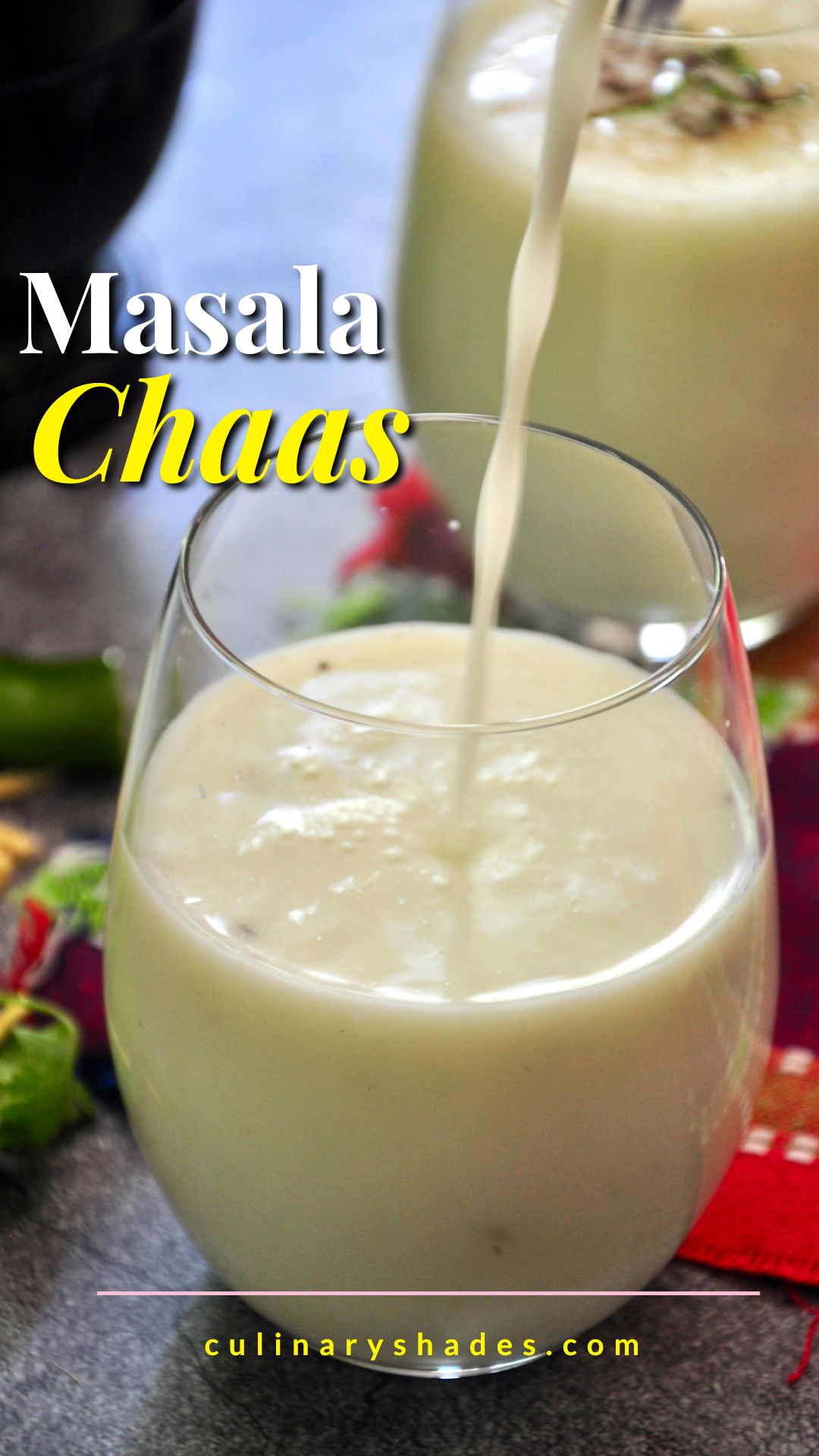 Indian Buttermilk - Masala Chaas - Culinary Shades