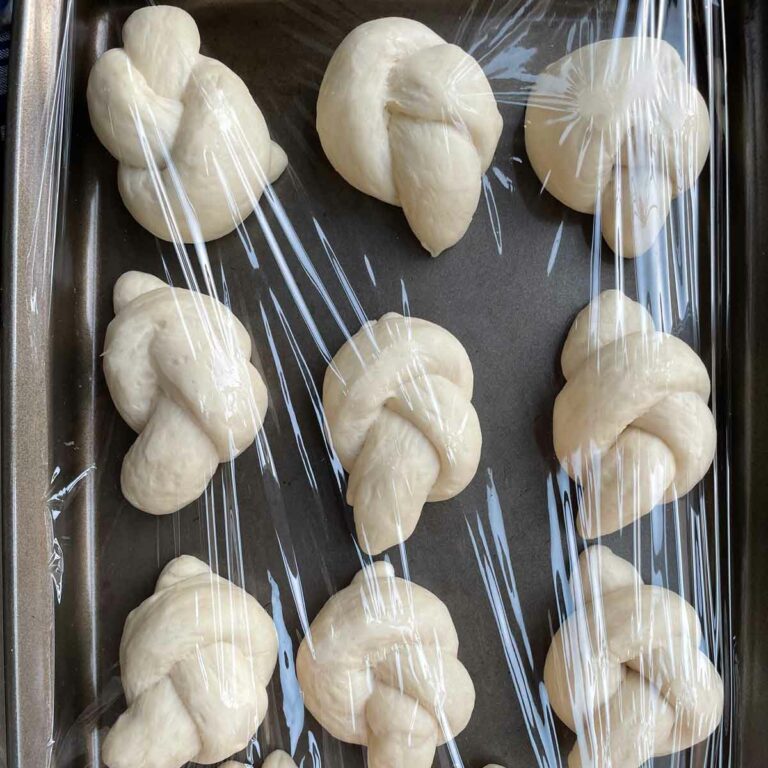 Bread Machine Garlic Knots - Culinary Shades