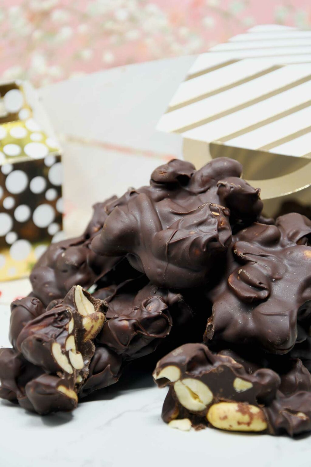Chocolate Covered Peanuts - Culinary Shades