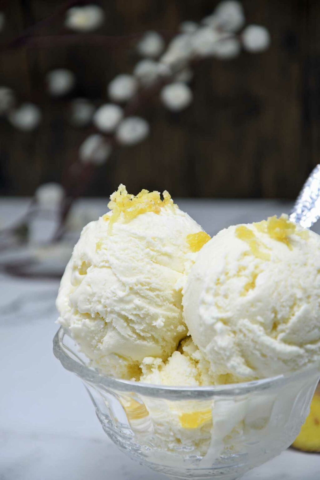 Ginger Ice Cream - Culinary Shades