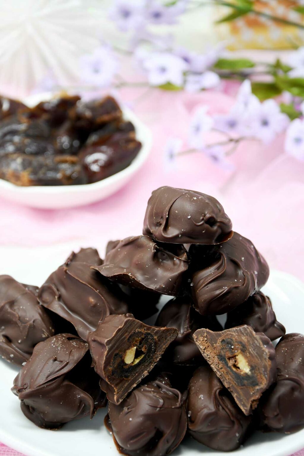 Chocolate Covered Dates - Culinary Shades
