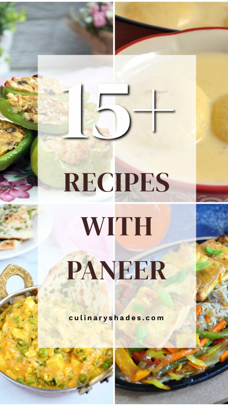 15+ Indian Recipes of Paneer – Culinary Shades