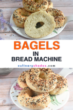 Bread Machine Bagels - Culinary Shades