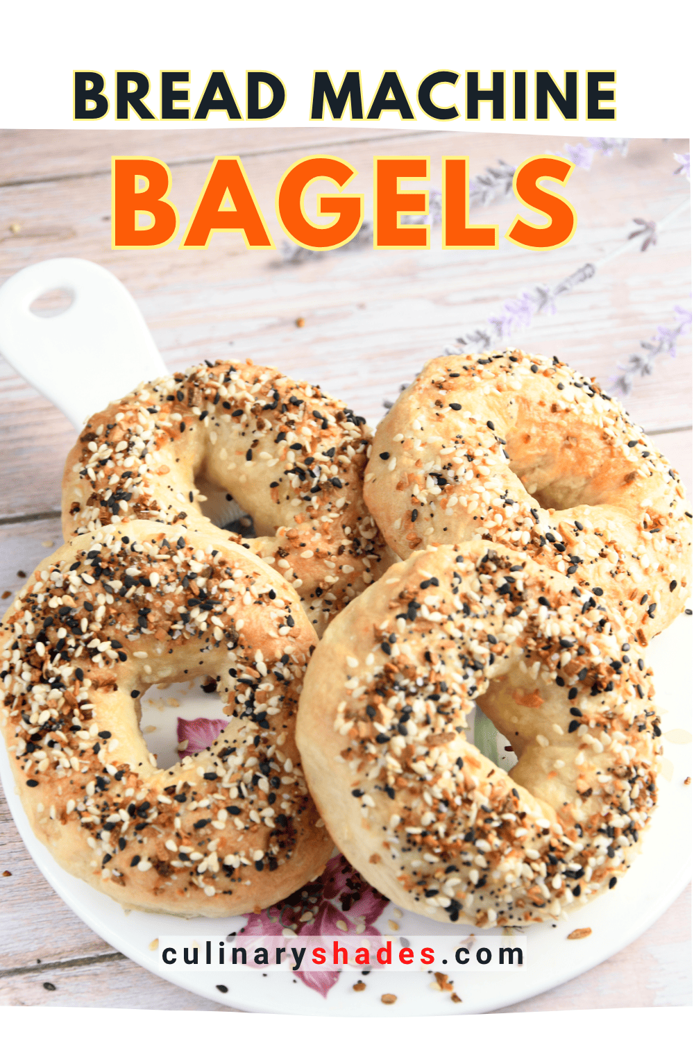 Bread Machine Bagels - Culinary Shades