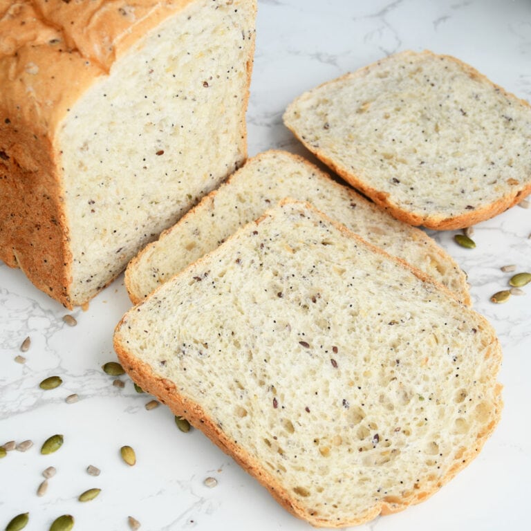 Bread Machine Seed Bread - Culinary Shades