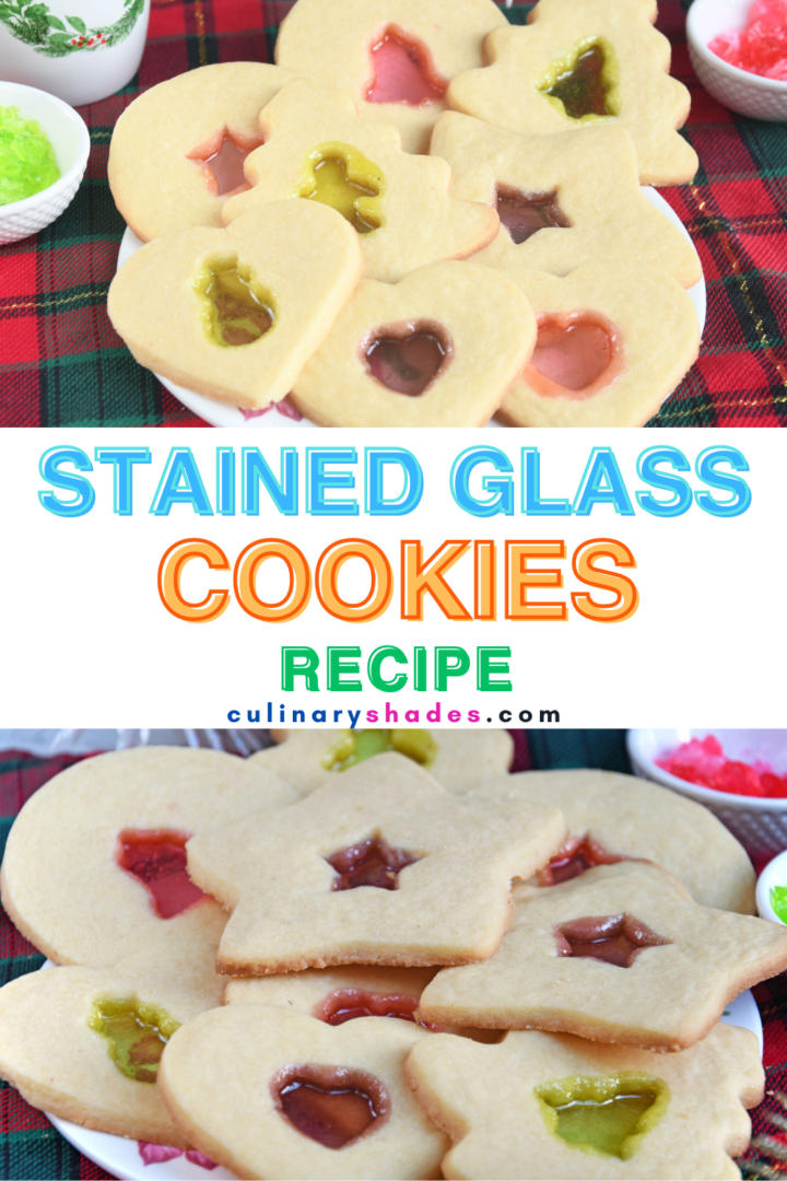 Stained Glass Cookies - Culinary Shades