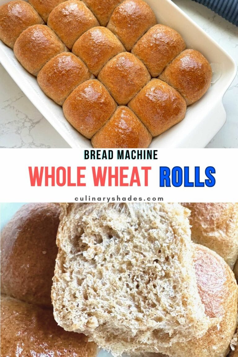 Whole Wheat Dinner Rolls - Culinary Shades
