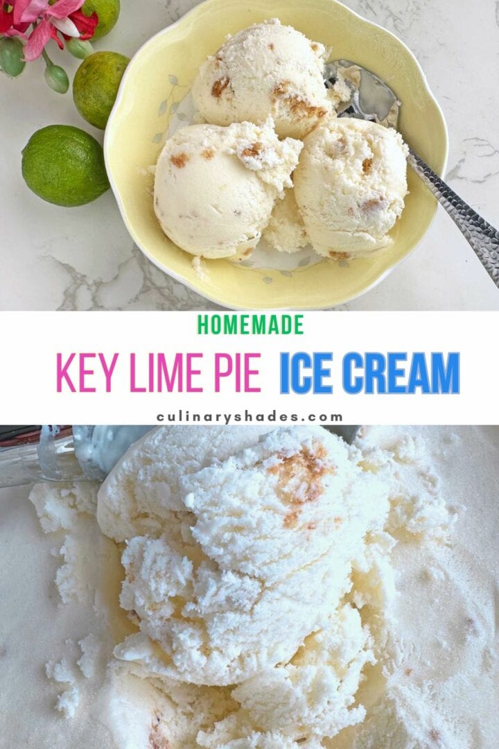 Key Lime Pie Ice Cream - Culinary Shades