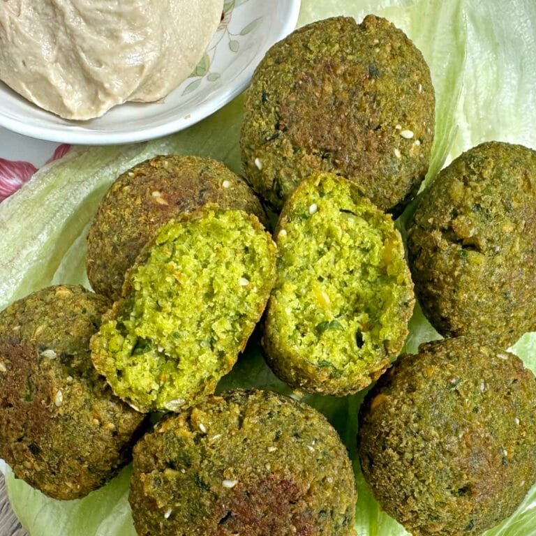 Falafel Recipe from Scratch (Deep fry and Air fryer) - Culinary Shades